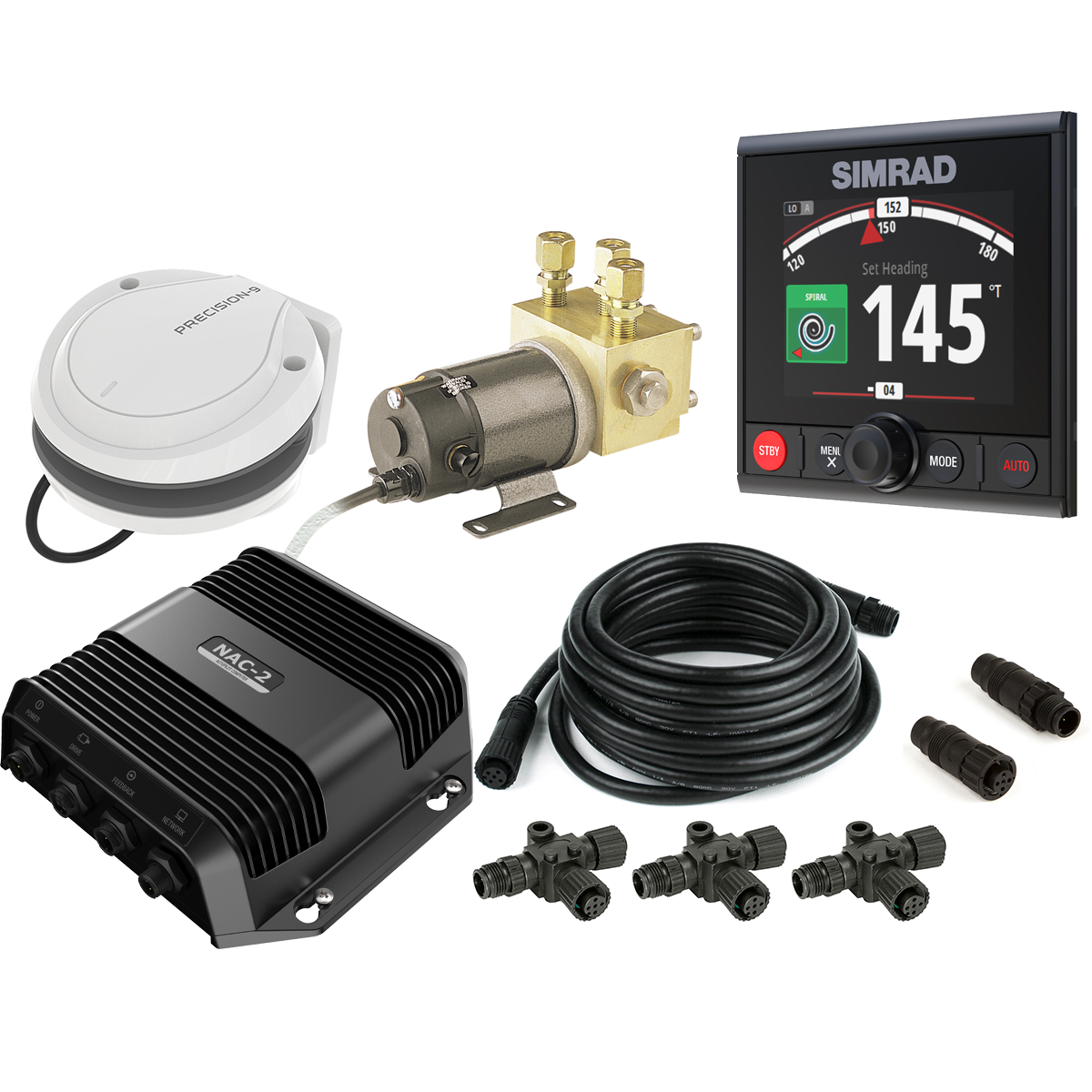 Simrad AP44 VRF autopilotpakke - NAC-2 - Seatronic