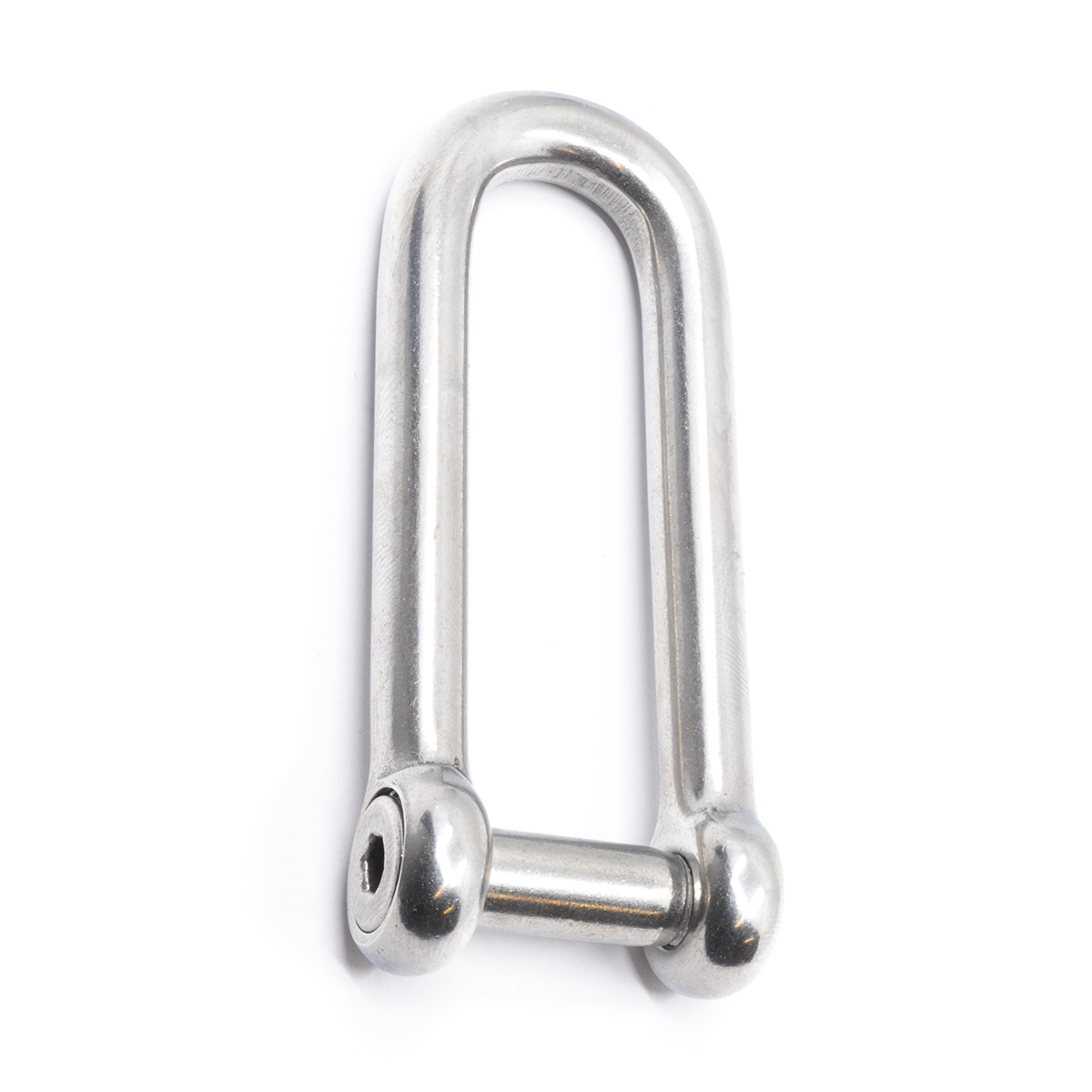 8mm syrefast sjakkel med unbrakolås, lang type - Seatronic