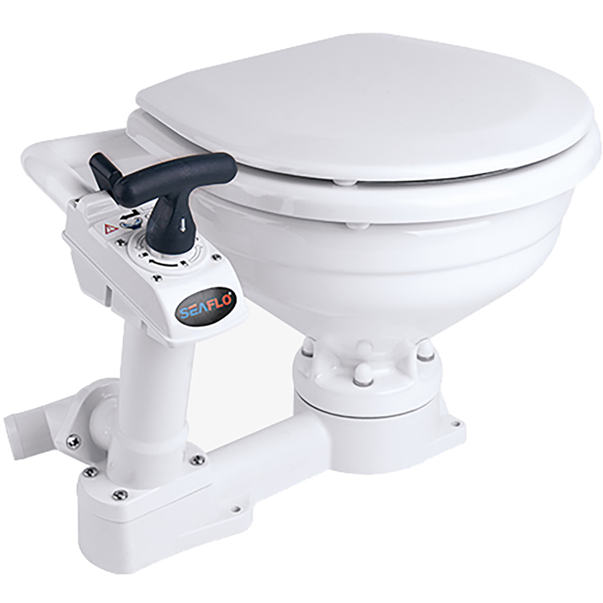 Seaflo Manuelt Toalett Compact Twist n' Lock - Seatronic
