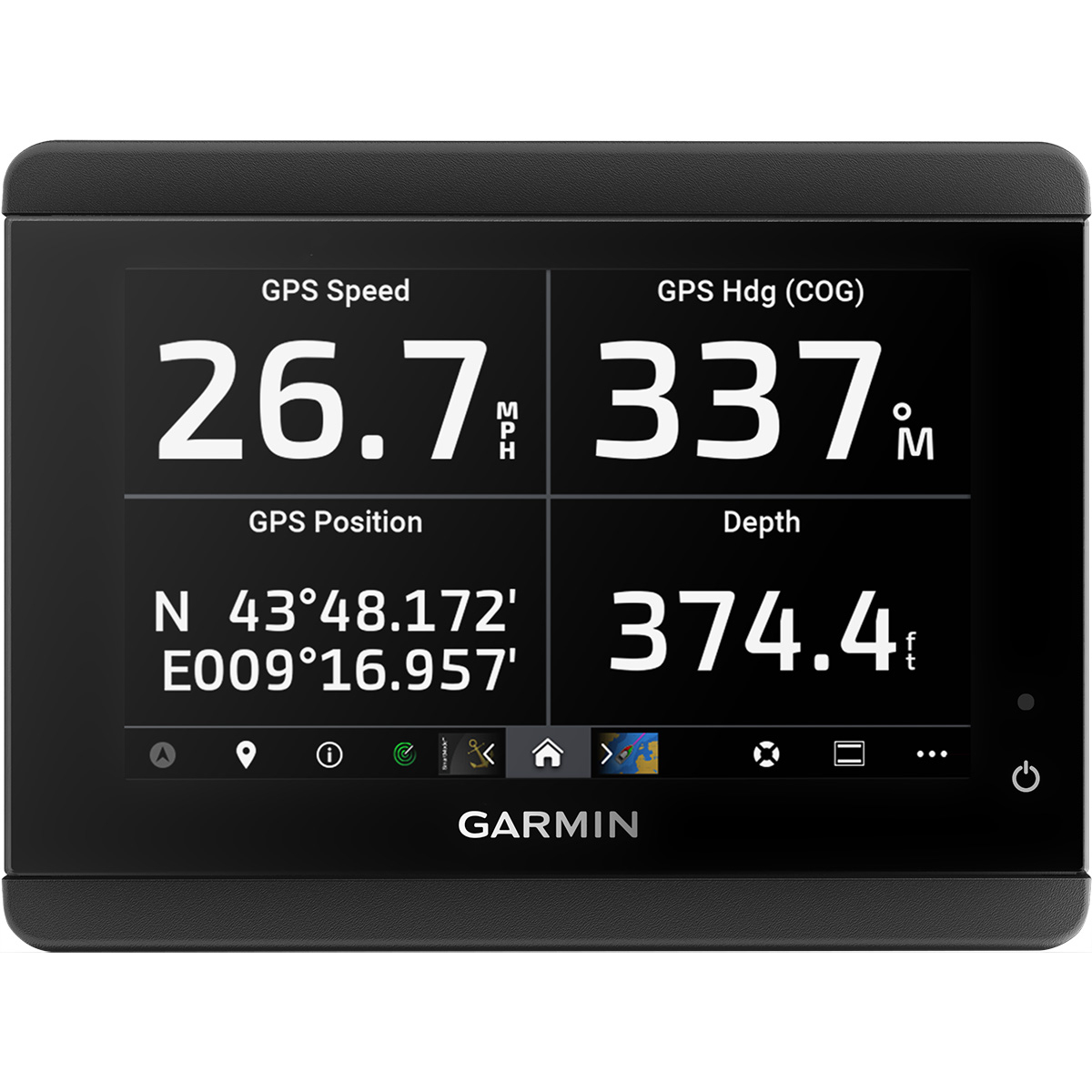 Garmin TD 50 5" Multiinstrument med touchskjerm - Seatronic