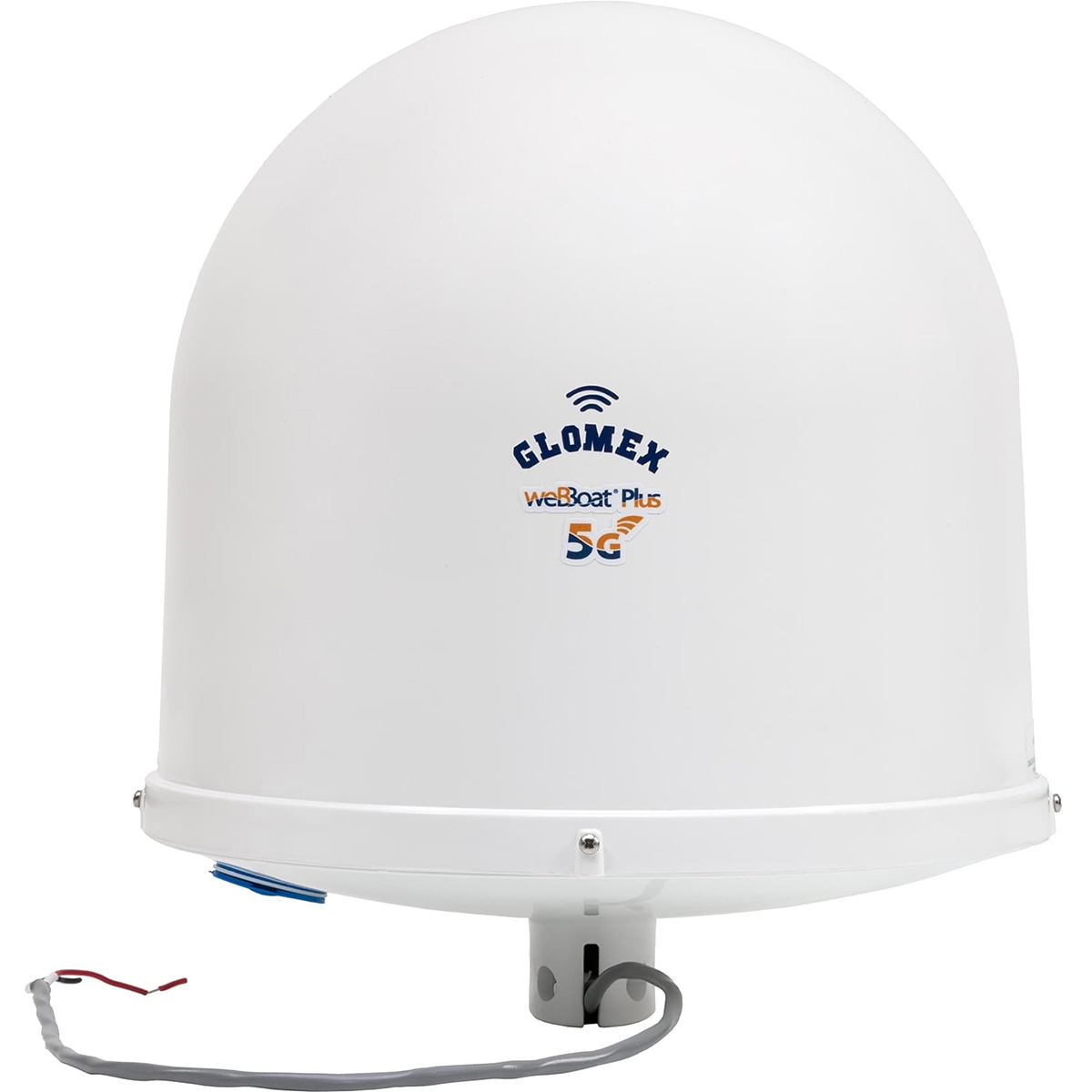 Glomex weBBoat Plus 5G-antenne, hvit - Seatronic